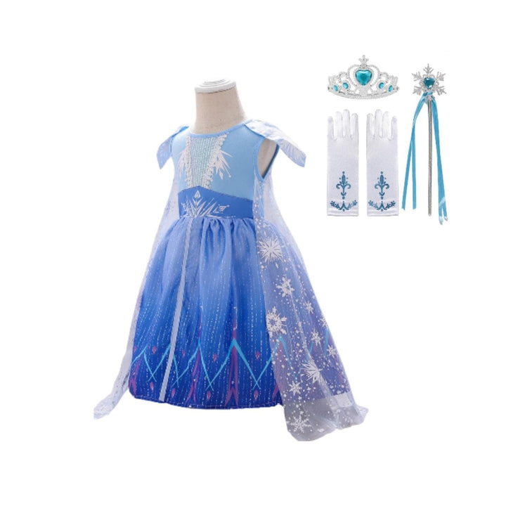 Dress Up Like A Frozen Princess with an Ice Queen Dress – Princess Twirl
